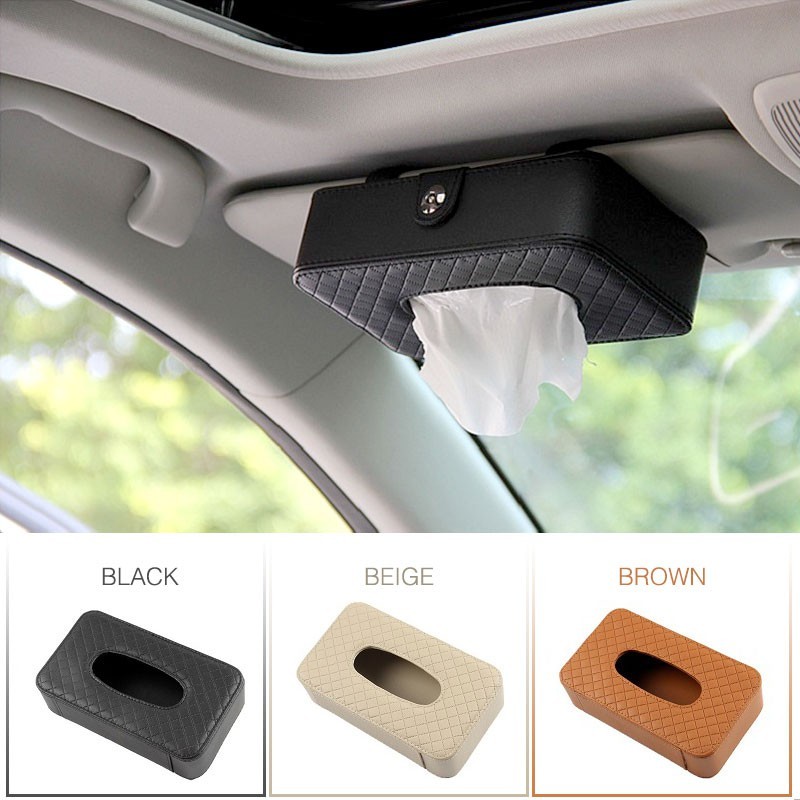 Car Tissue Box Car Tissue Holder Kotak Tisu | Shopee Malaysia