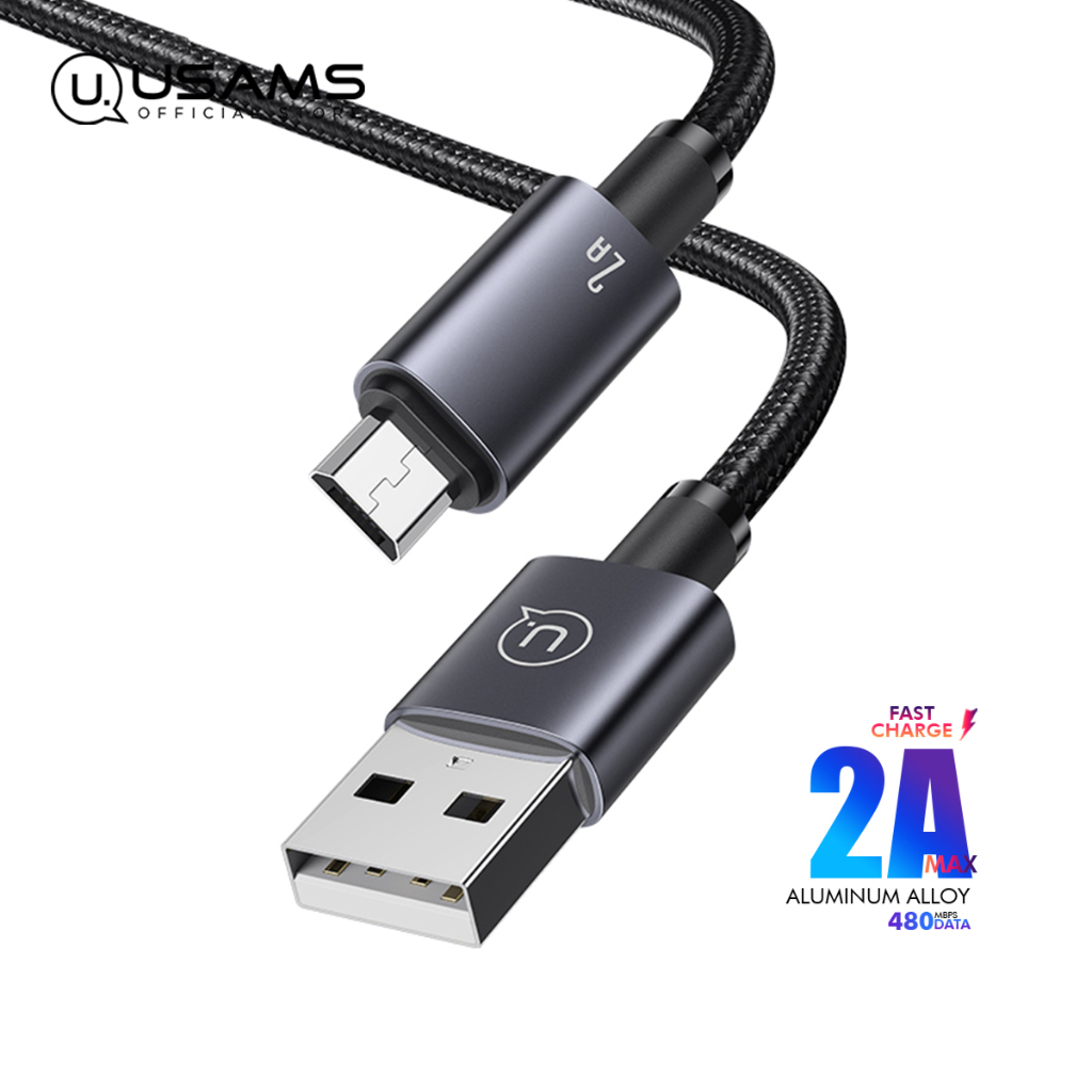 USAMS USB to Micro USB Fast Charging Cable up to 2A Sufeng Series for ...