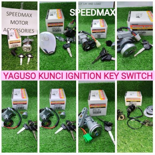 YAGUSO KUNCI IGNITION KEY SWITCH WAVE TZM / NVX155 / FZ150 I / GBO J ...