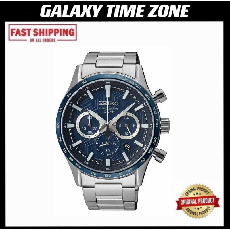 Seiko Sport SSB445P1 Chronograph Quartz Men’s Watch | Shopee Malaysia