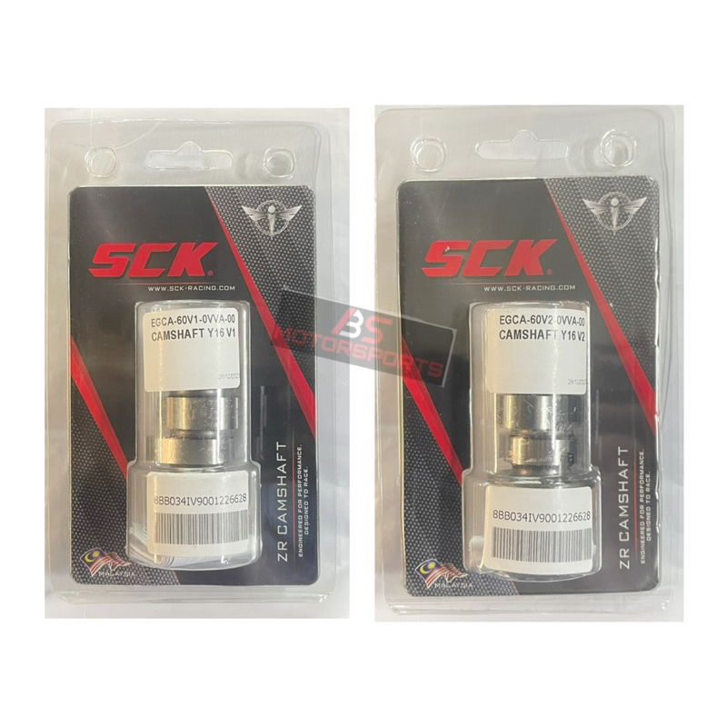 SCK CAMSHAFT CAM SHAFT RACING Y16ZR Y16Z Y16 / R15 MT15 V3 SPEC V1 V2 ...