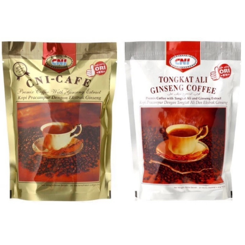 CNI CAFE KOPI DENGAN GINSENG ORIGINAL 💯% | Shopee Malaysia