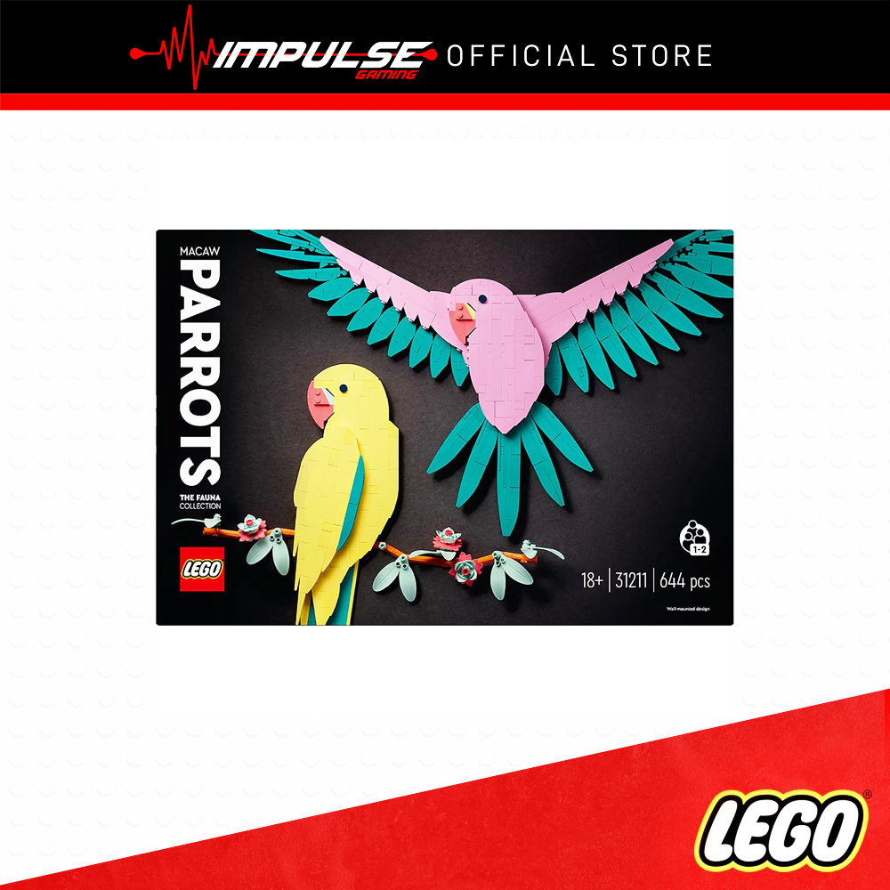LEGO 31211 The Fauna Collection - Macaw Parrots | Shopee Malaysia