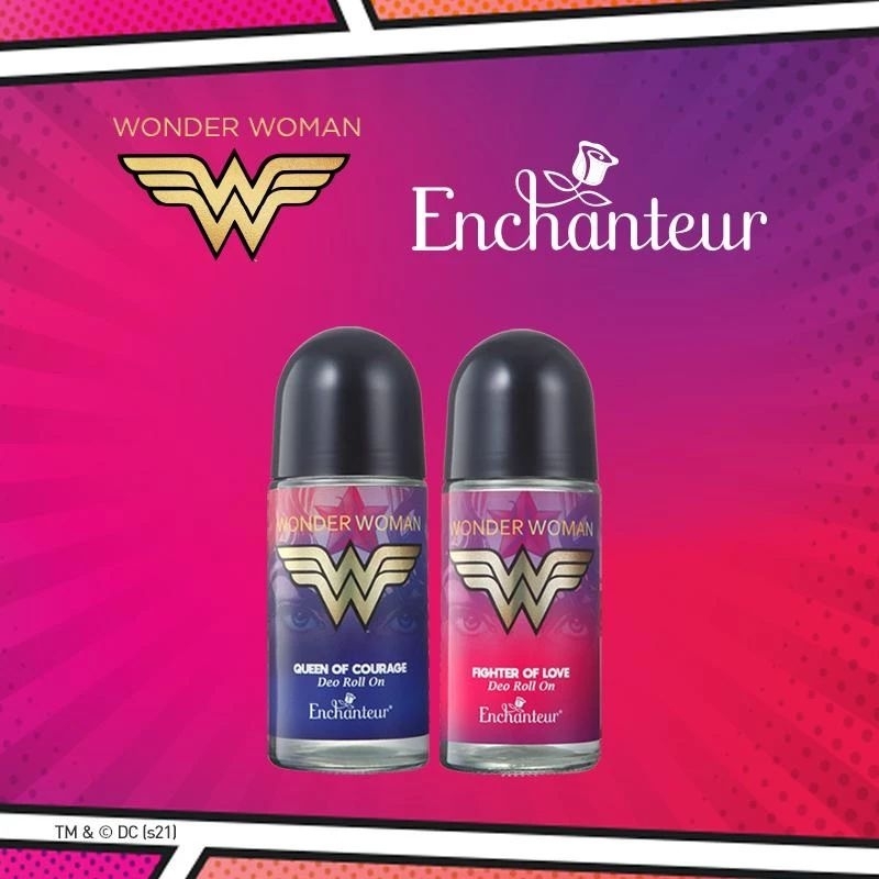 ENCHANTEUR, DEO ROLL ON, QUEEN OF COURAGE 50ml / DASHING ULTIMATE KICK ...