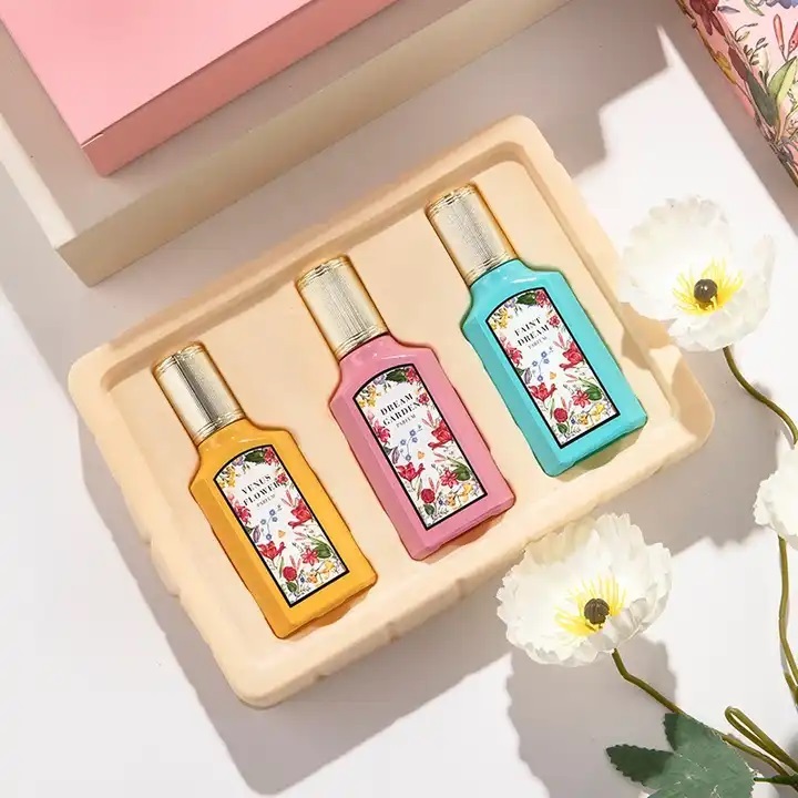 3 in 1 Perfume Gift Set Women Fragrance Minyak Wangi ( Flora EDP ...