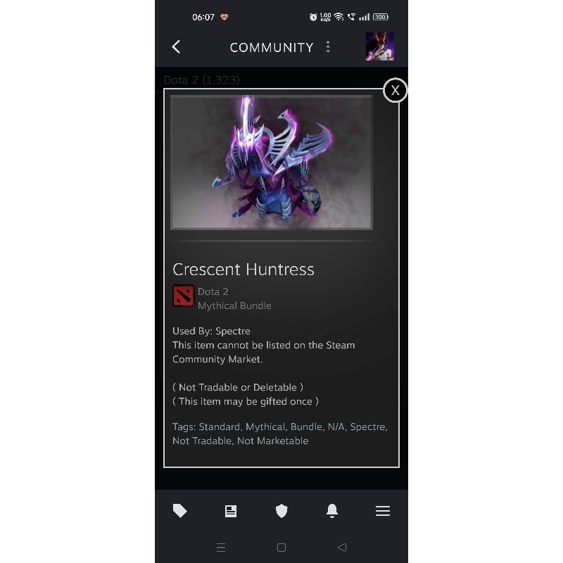 crescent huntres mythical bundle use by spectral | Shopee Malaysia