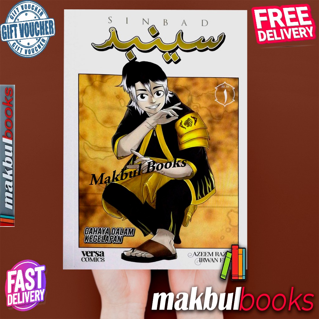 VERSA COMICS: SINBAD JILID 1 - CAHAYA DALAM KEGELAPAN | Shopee Malaysia