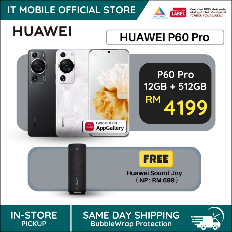 Huawei P60 PRO Smartphone | 8 + 256GB / 12 + 512GB ROM | Ultra Lighting XMAGE Camera | 88W ...