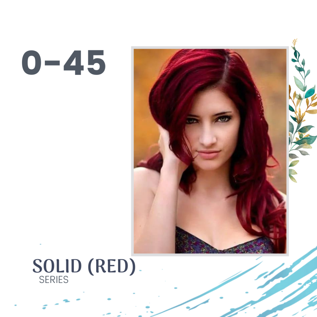 Ginger Copper Orange Red Hair Colour Dye Cream Permanent FREE PEROXIDE ...