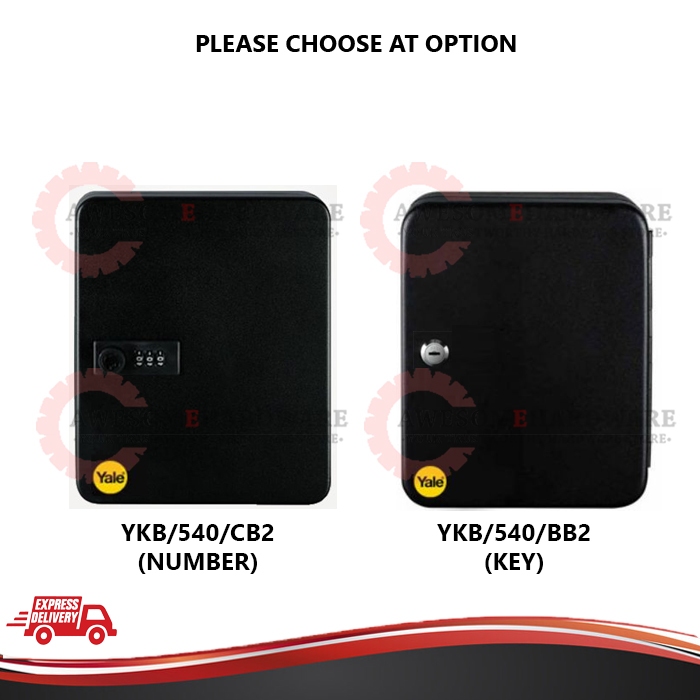 (SMALL) YALE 20PCS KEY BOX YKB/200/CB2 OR YKB/200/BB2 PETI KUNCI KOTAK ...