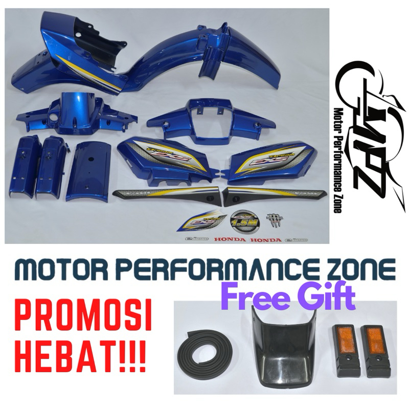 Honda EX5 / EX5 Dream Body Cover Set (Siap Tampal Sticker) + Free Gift | Shopee Malaysia