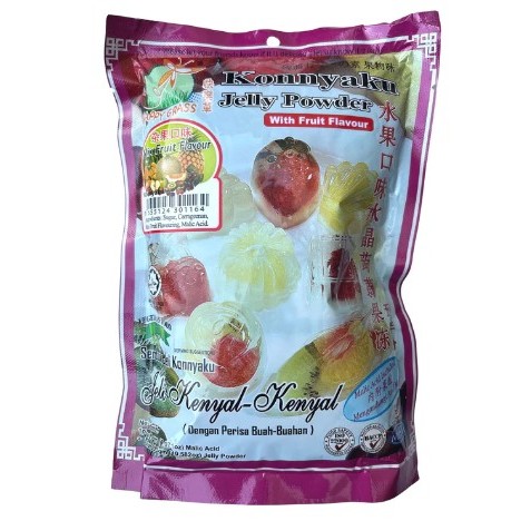Happy Grass Konnyaku Jelly Powder Plain & All flavour 280g/300g HALAL ...