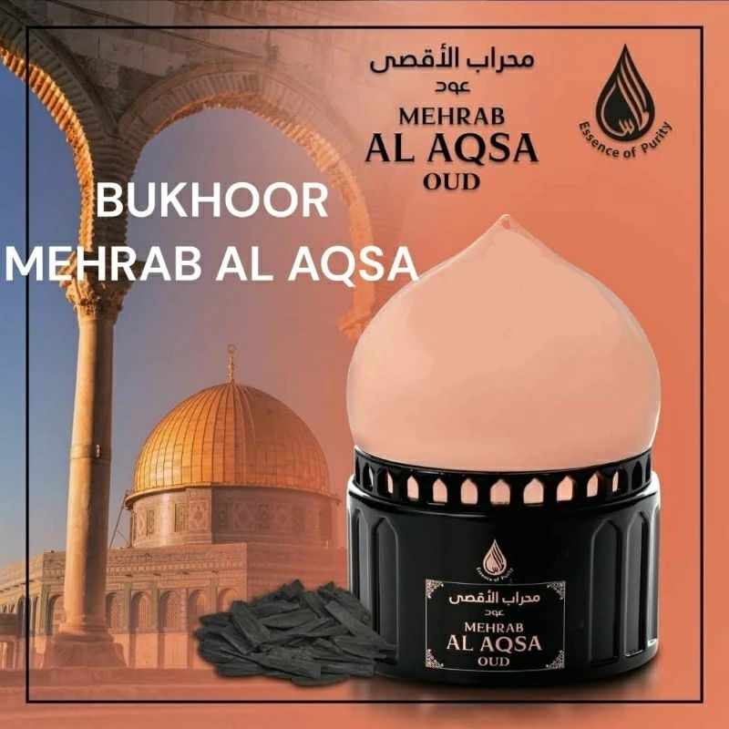 BUKHOOR MEHRAB AL AQSA OUD ~ ( 60 GM ) ORIGINAL BAU KAYU KAMINIAN BAU ...