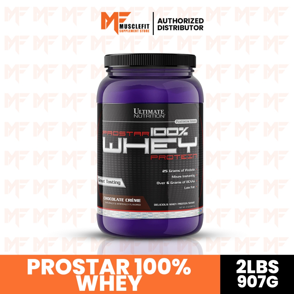 Ultimate Nutrition Prostar 100% Whey Protein 2 lbs/900 g ( 30 servings ...