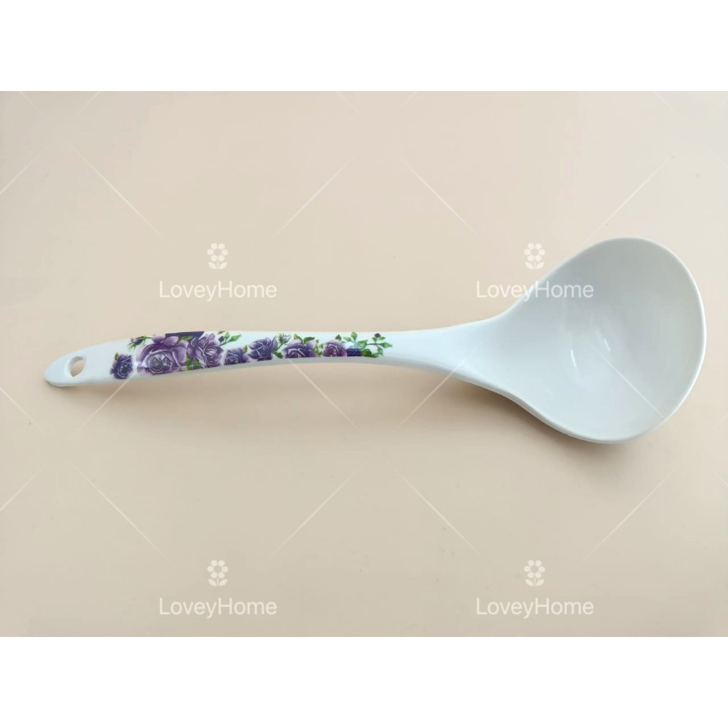 Plastic Soup Ladle Scoop Long Curry Spoon Cook Food Penyeduk Sup Sudu ...