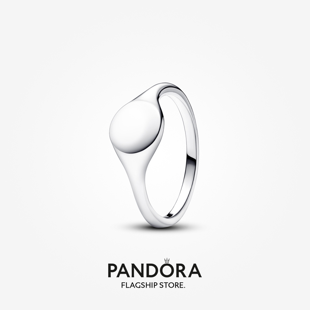 Pandora Engravable Signet Ring | Shopee Malaysia