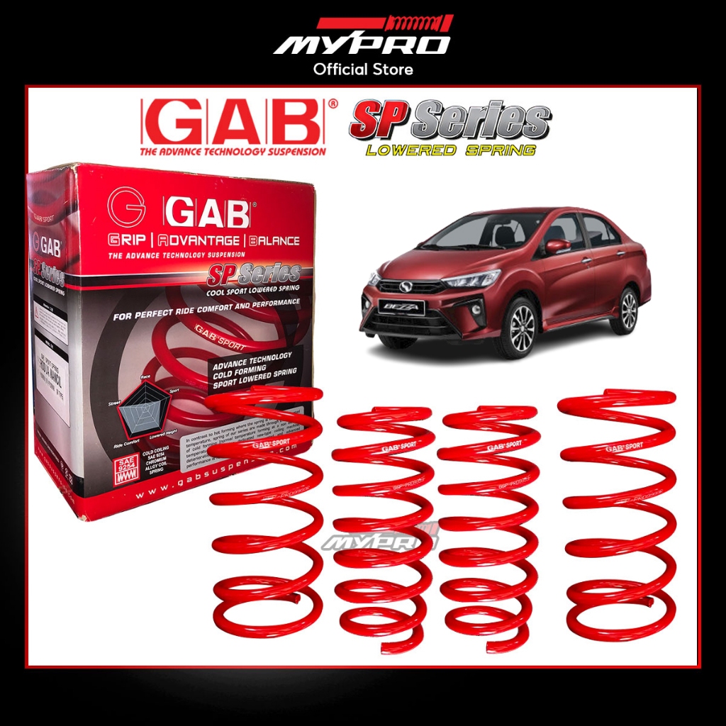 Best🔥PERODUA BEZZA GAB SP SPRING COOL SPORT LOWERED SPRING | Shopee ...