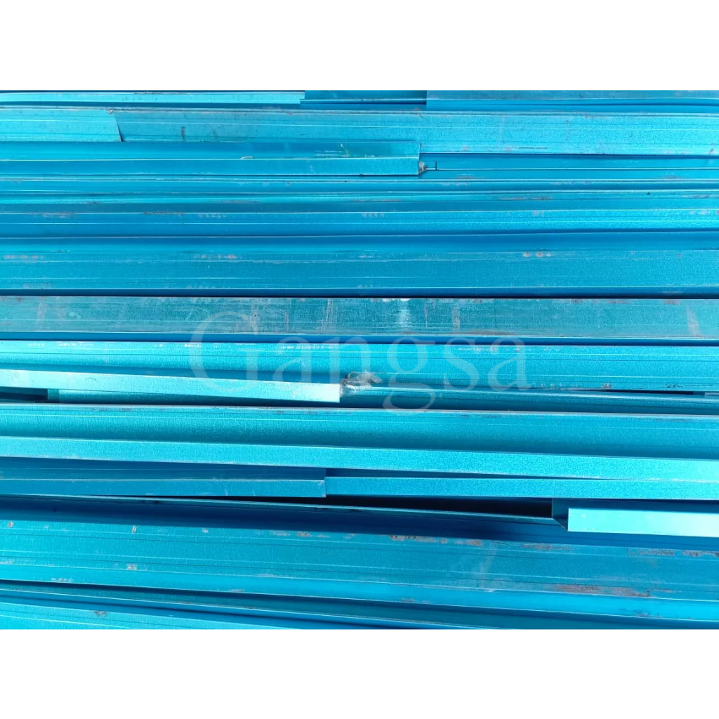 **(DEFECT)** C Channel 153 / Biru Besi C 0.75mm / Besi Bumbung C (FEET ...