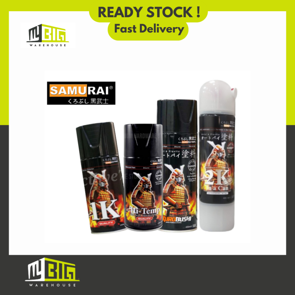 SAMURAI SPRAY PAINT (STANDARD COLOUR) | Shopee Malaysia