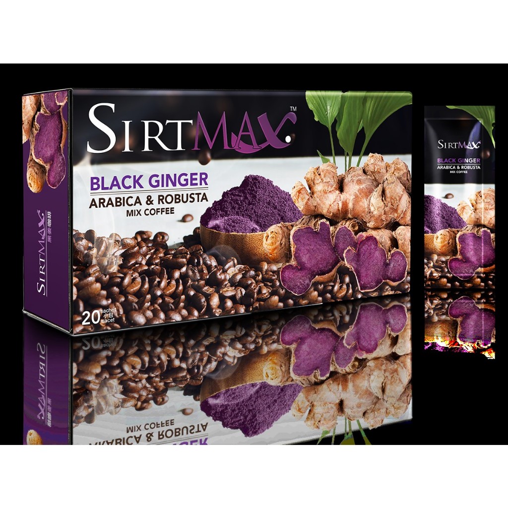Sirtmax Black Ginger Coffee (20sachets/Box) | Shopee Malaysia