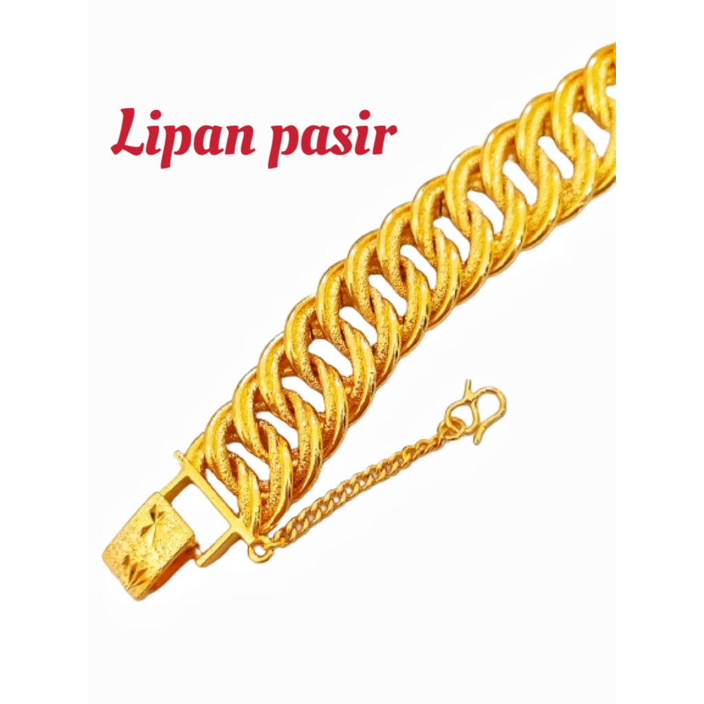 Rantai tangan lipan pasir new design Emas bangkok bracelet free cop ...