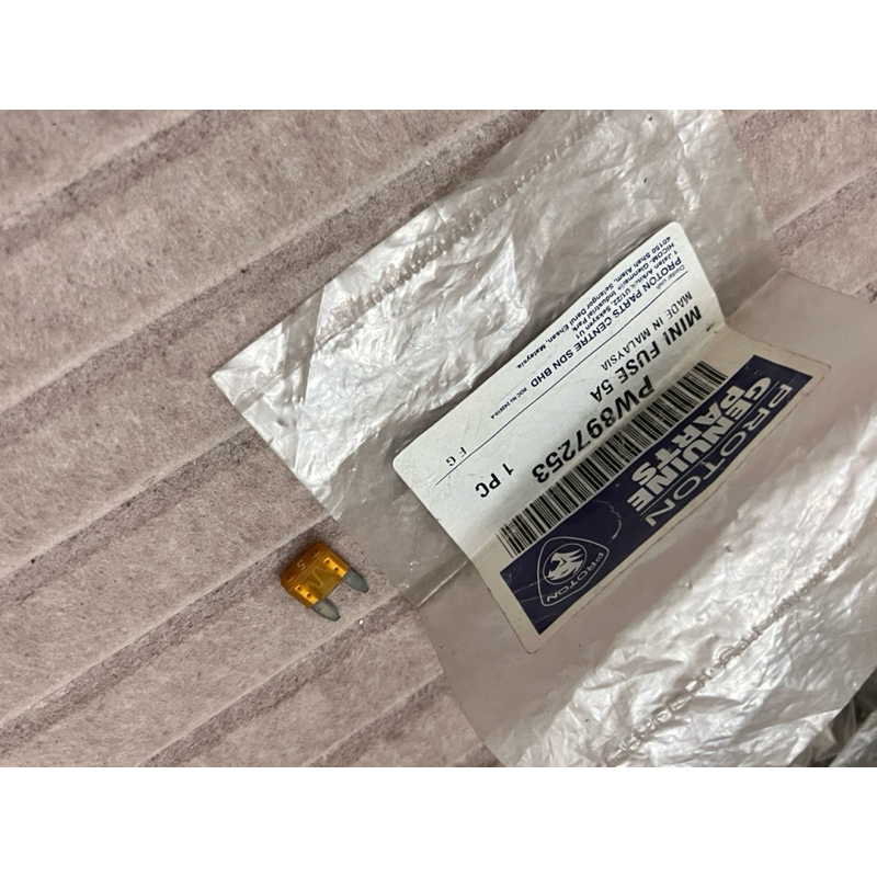 Original Proton Exora Iriz MINI FUSE 5A - Pw897253 | Shopee Malaysia