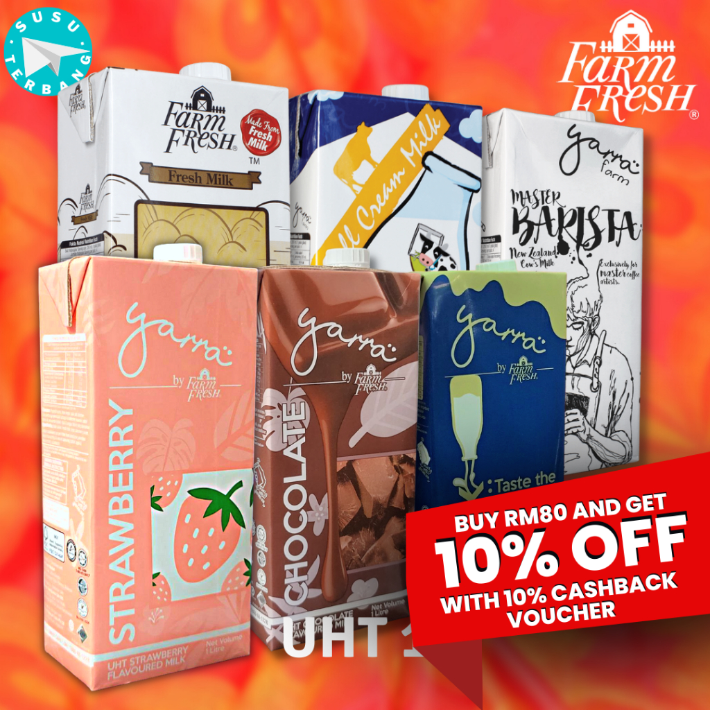 Farm Fresh Milk 1L UHT all flavor mix 1pc | Shopee Malaysia