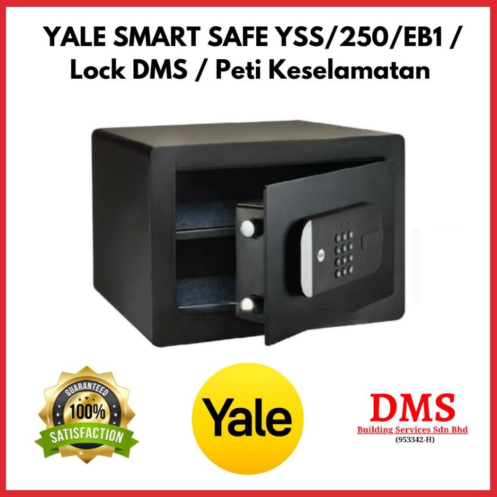 YALE SMART SAFE YSS/250/EB1 / Lock DMS / Peti Keselamatan | Shopee Malaysia