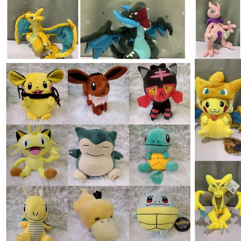 Pikachu pokemon Cartoon Soft ToyPlush Toys Bouquet Claw Machine Gifts ...