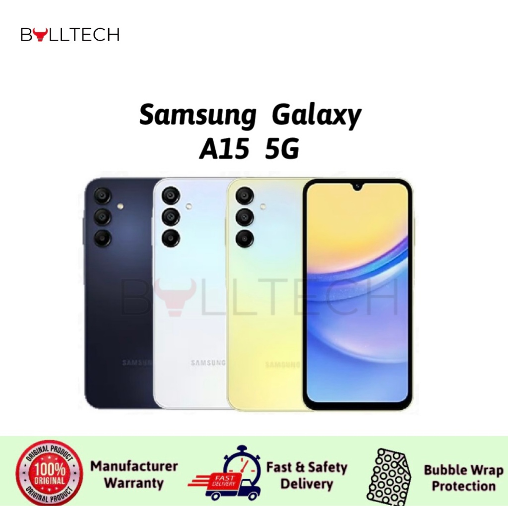 Samsung Galaxy A15 5G (A156) 8GB RAM + 256GB ROM 1 YEAR WARRANTY BY SAMSUNG MALAYSIA ELECTRONICS ...