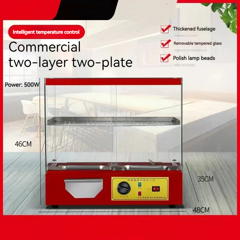 Pemanas Makanan Commercial Food Warmer Display Warmer Showcase Food ...