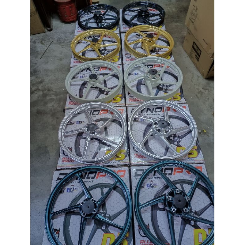 SPORT RIM DYNOPRO D5 Y15ZR/Y16ZR/Y125ZR/LCV8/LC5S/RS/RSX150 💯% ORIGINAL ...