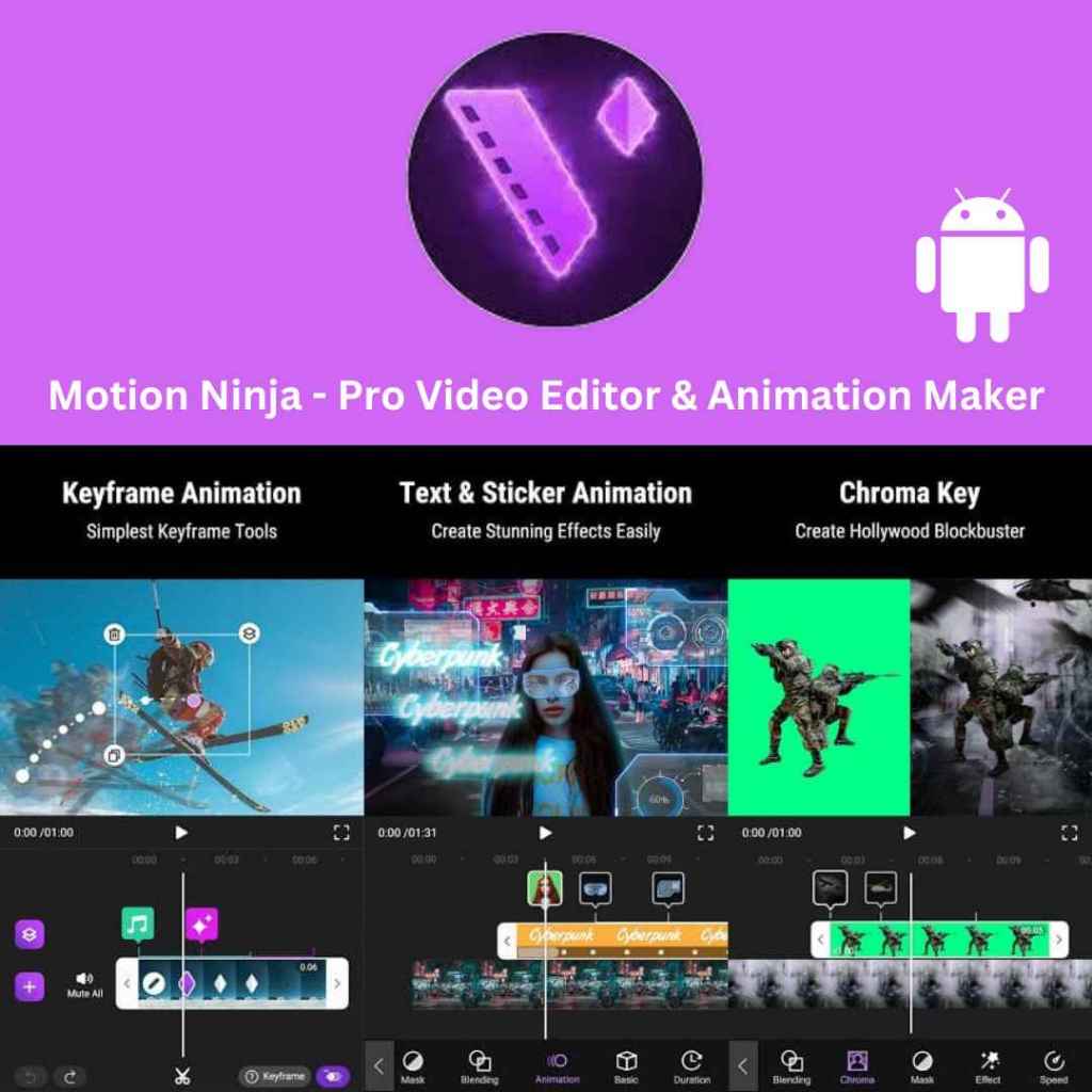 Motion Ninja - Pro Video Editor & Animation Maker v2.5.0 [Unlocked ...