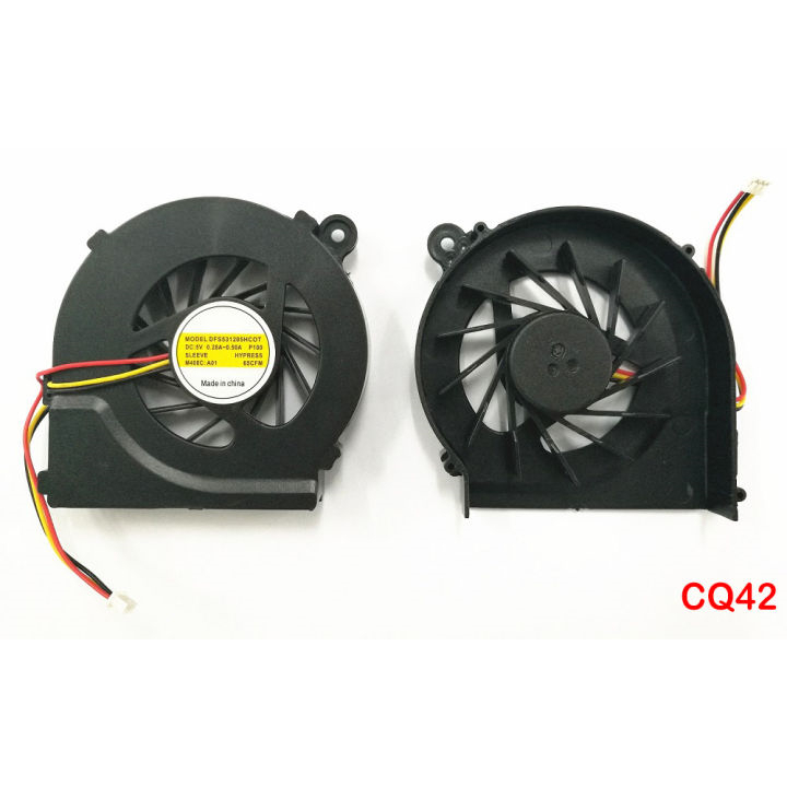 HP Pavillion CQ42 CQ62 G42 G4 606609-001 3 Wire Laptop CPU Fan | Shopee ...