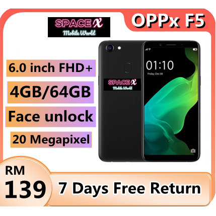 {Original } OPPO F5 4GB/64GB ROM Condtion Tiptop Original Spec | Shopee ...
