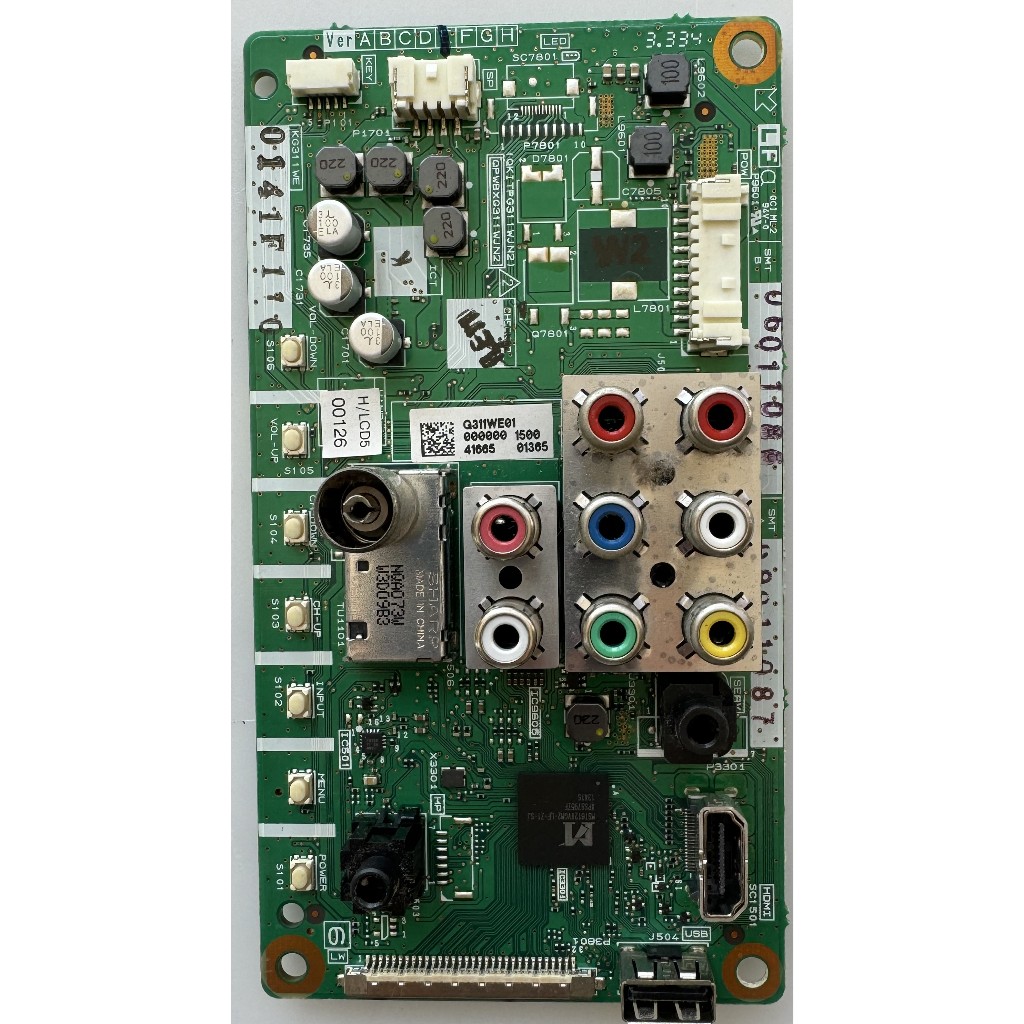 SHARP LED TV 39'' MAIN BOARD MODEL # LC-39LE155M | Shopee Malaysia