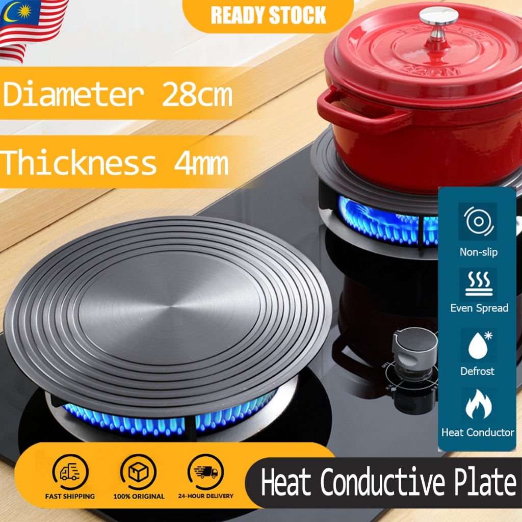 28cm Heat Conduction Plate Food Thawing Defrost Plate Aluminum ...