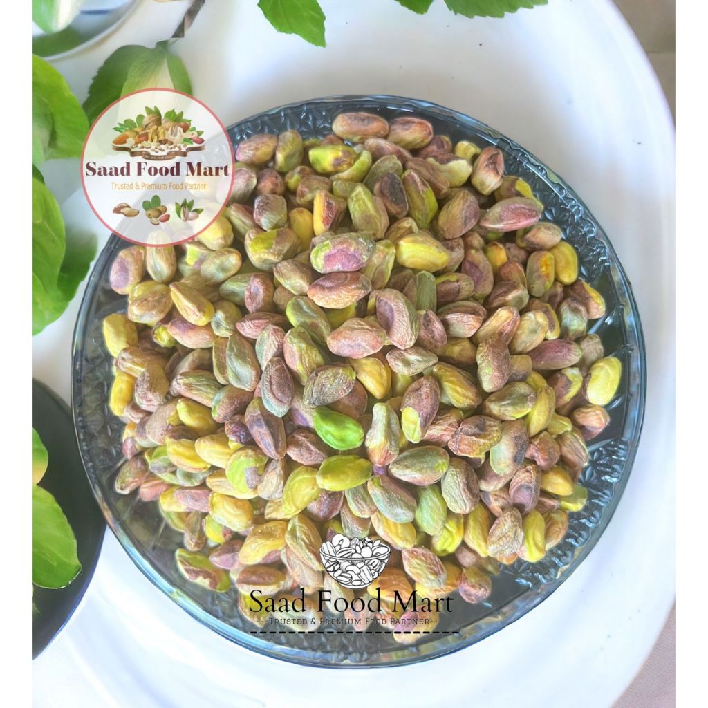 Pistachio Whole Raw & Roasted Without Shell 250gm/500gm/1kg | Shopee ...