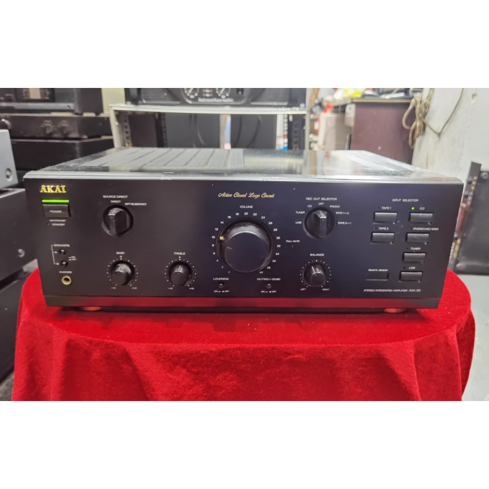 AKAI AM-39 powerful high end Stereo Integrated Amplifier AM-39 Pure ...