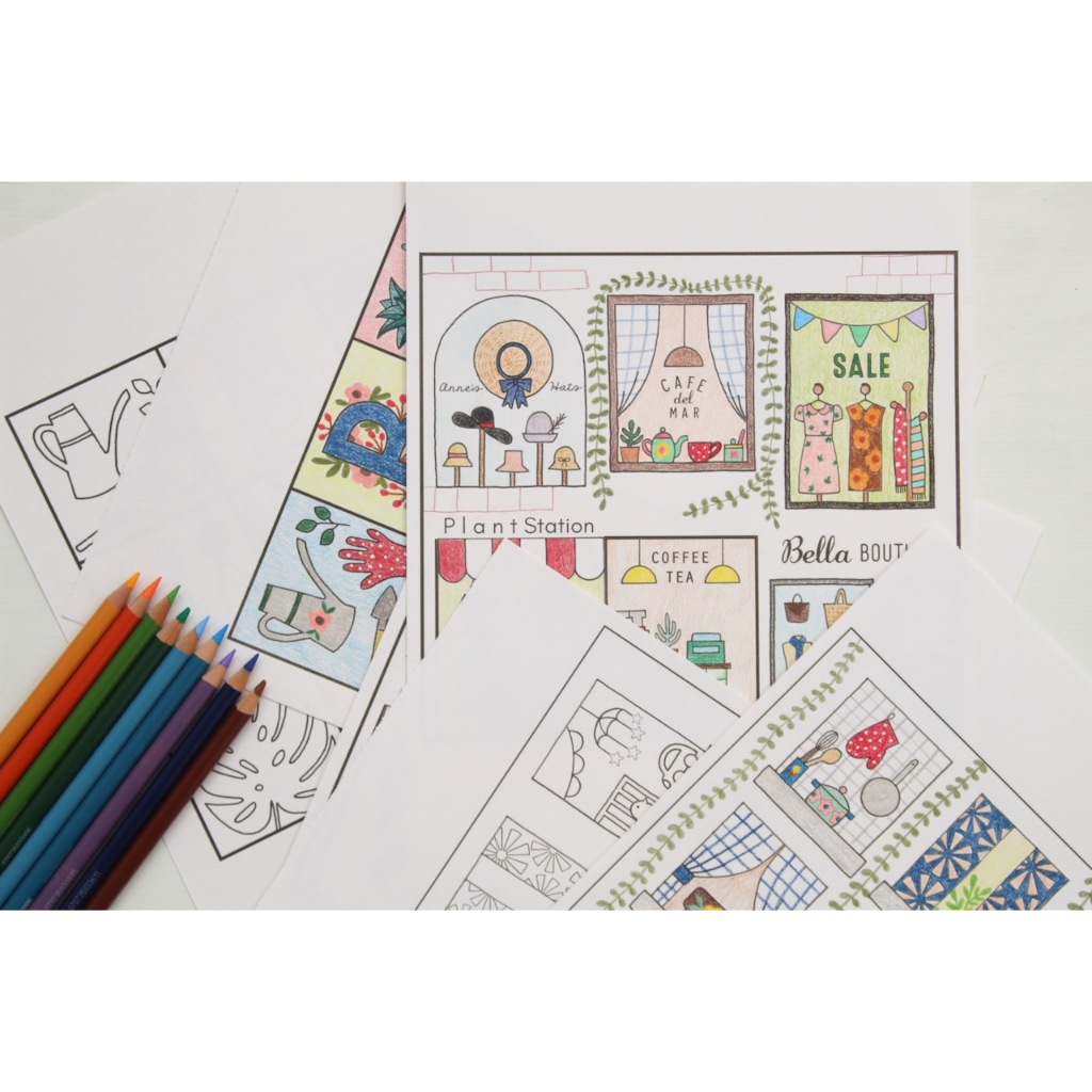 PRINTABLE Simple Easy Relaxing Colouring Pages Bundle of 3 - Freestyle ...