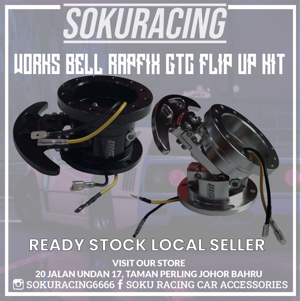 ORIGINAL THAILAND WORKS BELL FLIP UP KIT RAPFIX GTC-R BALL LOCK SYSTEM ...