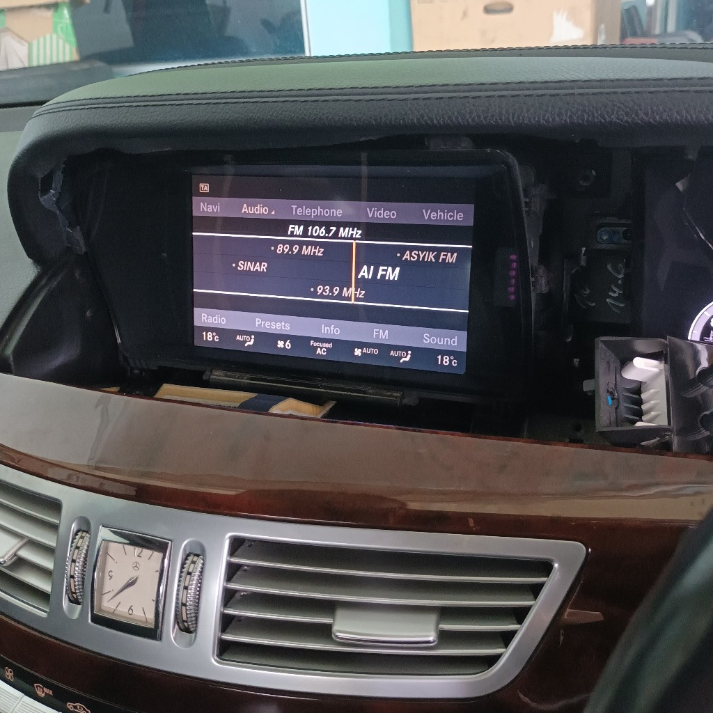 Mercedes S Class W221 REPAIR Center Display Screen Monitor Fast REPAIR ...