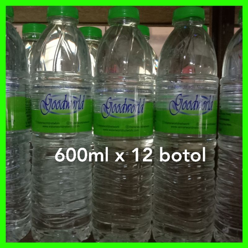 Air mineral Goodworld (600ml x 12 botol) ready stock | Shopee Malaysia