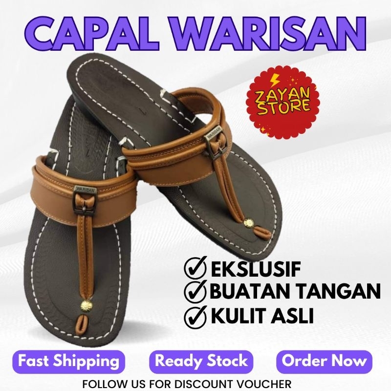 CAPAL WARISAN ASLI KULIT (KULIT LEMBU) 100% BUATAN TANGAN | Shopee Malaysia