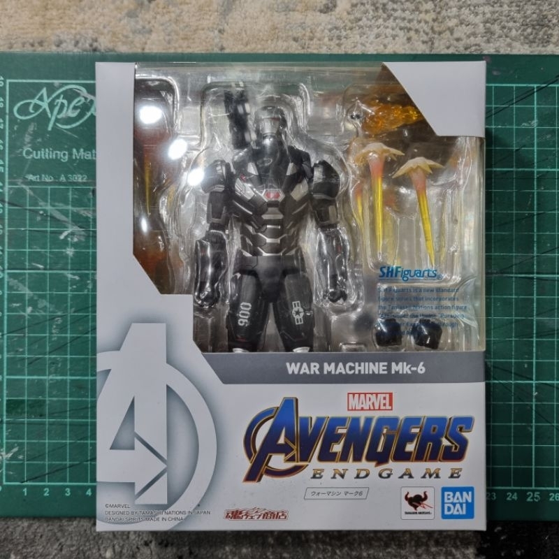 S.H.Figuarts WAR MACHINE Mk-6 (Avengers: Endgame) | Shopee Malaysia
