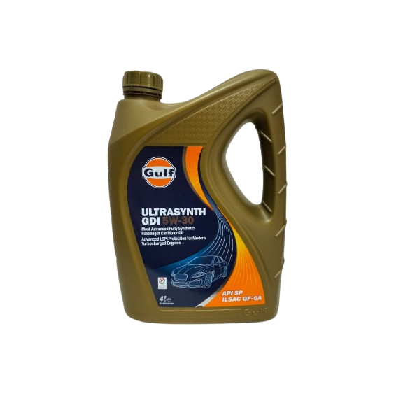 Gulf Ultrasynth GDI 5W-30 Fully Synthetic Car Engine Oil | Shopee Malaysia