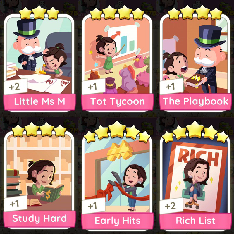 Monopoly Go Sticker Set 20 MS MONOPOLY | Shopee Malaysia