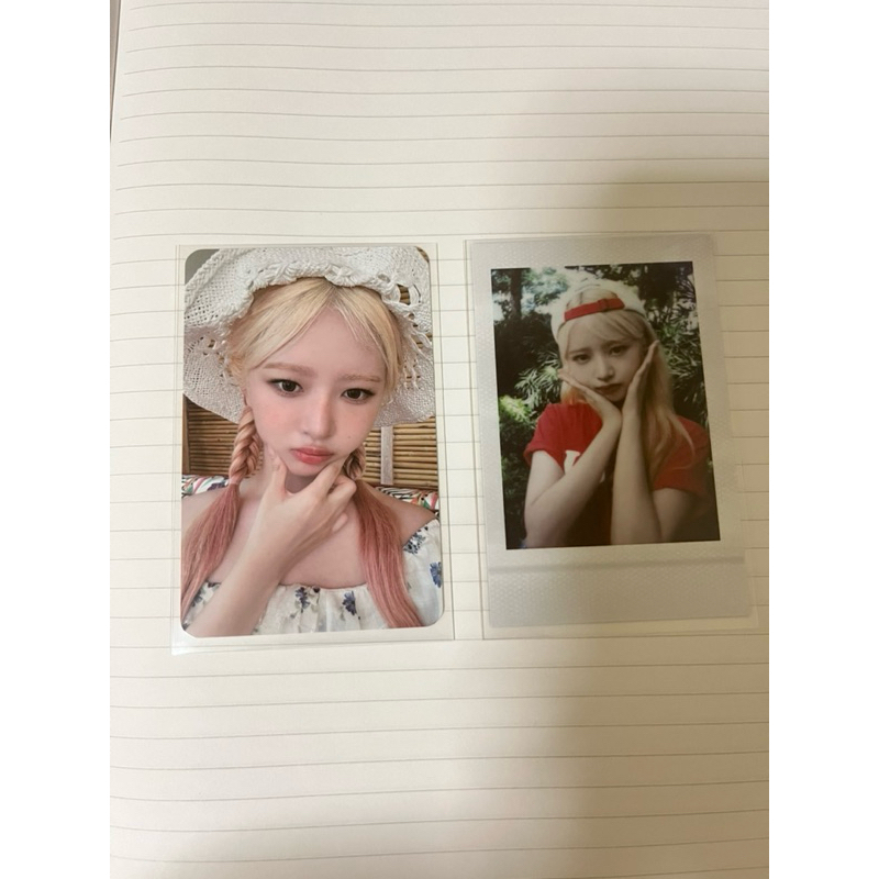 IVE The 1st Photobook-A DREAMY DAY Official Rei Photocard+POLA | Shopee ...