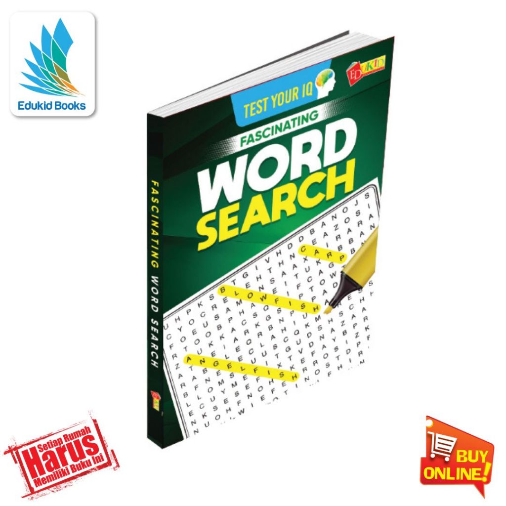 Word Search - Test Your IQ Fascinating Word Search - Finding Words ...