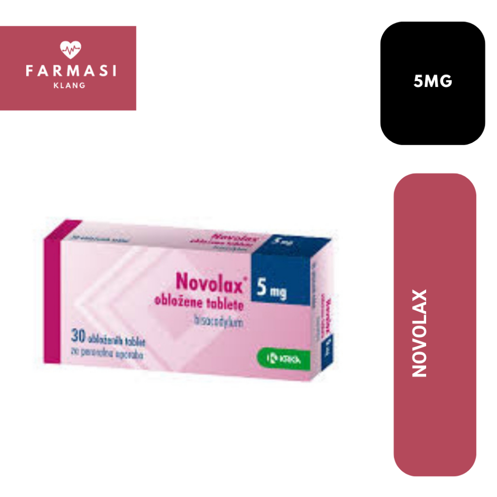 NOVOLAX BISACODYL 5MG 1 STRIP 15'S (EXP : 6/2025) | Shopee Malaysia